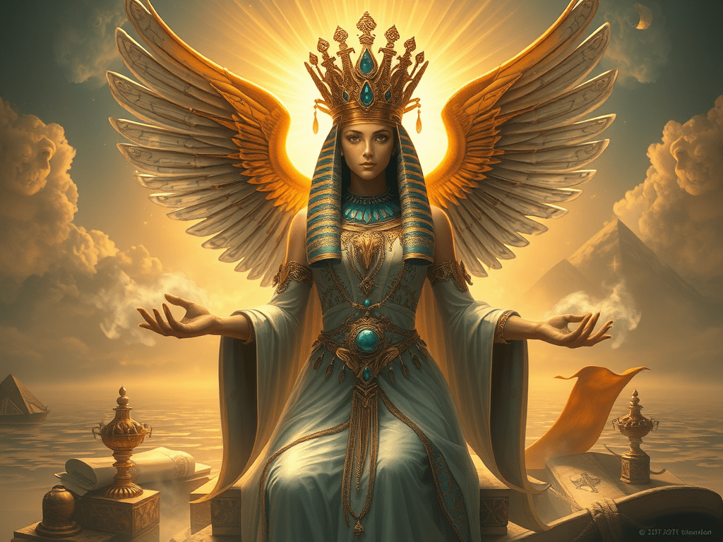 Isis : La Déesse Égyptienne et Ses Mystères – LE TEMPLE DE LA LUNE